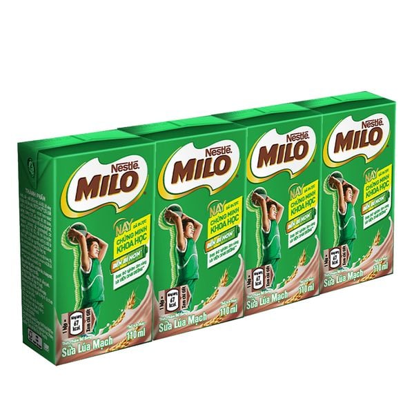 Sữa lúa mạch Nestlé MILO 110ML – senmart