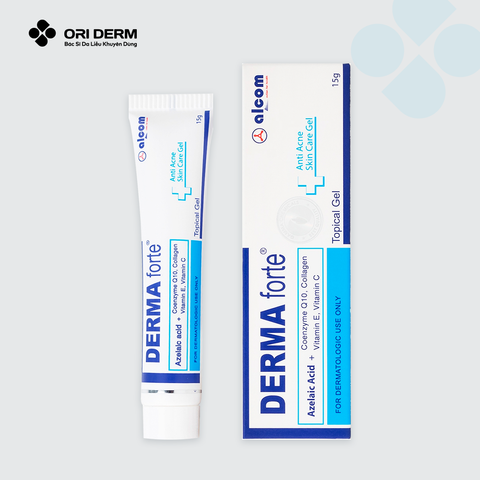 Gel chấm mụn mờ thâm Derma Forte 15g