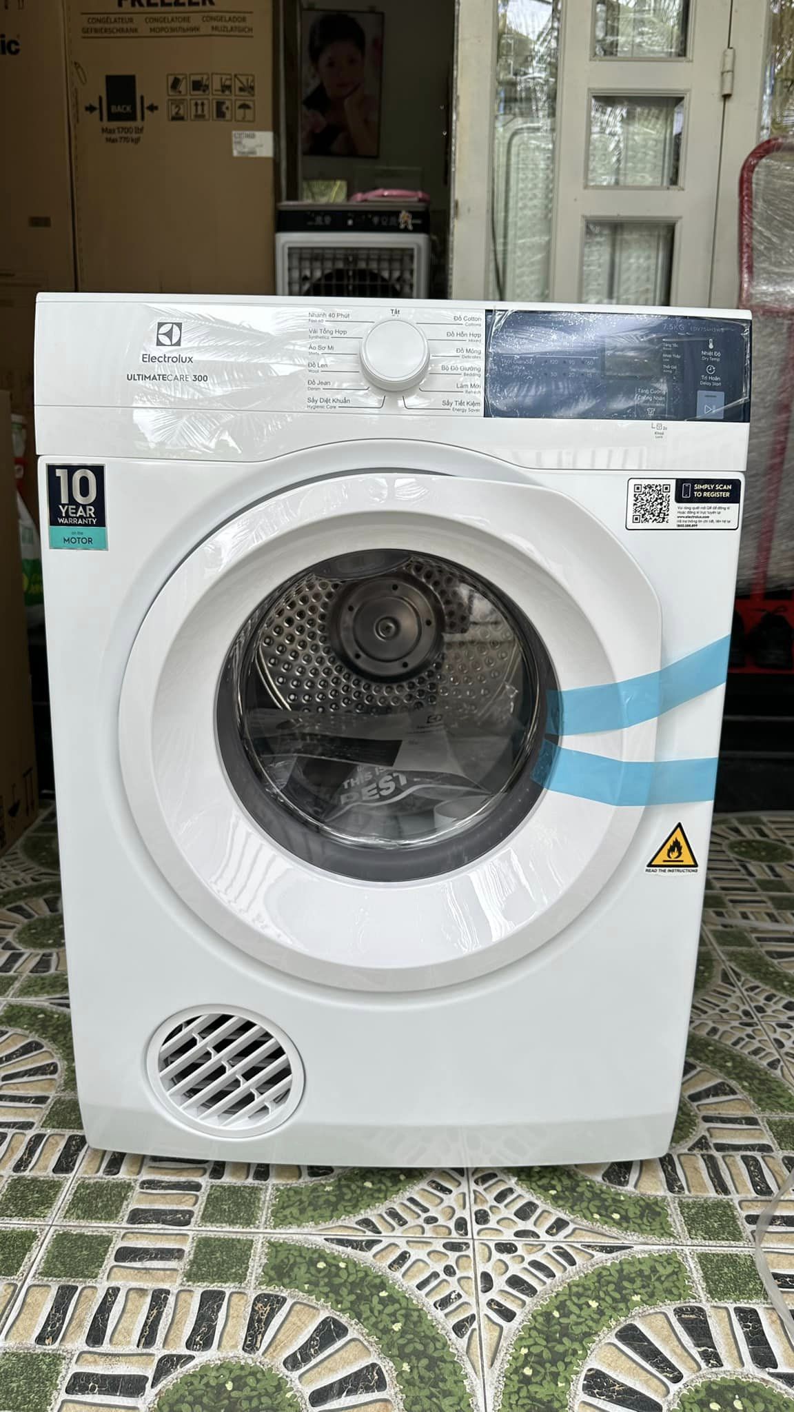 Máy sấy Electrolux 7.5 KG EDV754H3WB Đà Nẵng