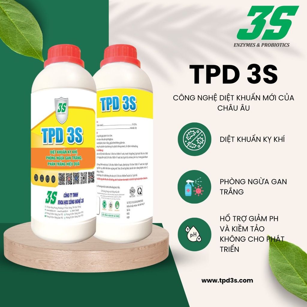 TPD 3S: DIỆT KHUẨN KỴ KHÍ - GAN TRẮNG
