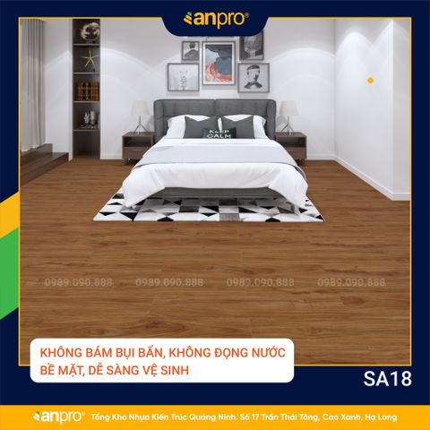 Sàn Nhựa Hèm Khóa Anpro - An Cường Sa110 – Vật Liệu Xây Dựng Quảng Ninh