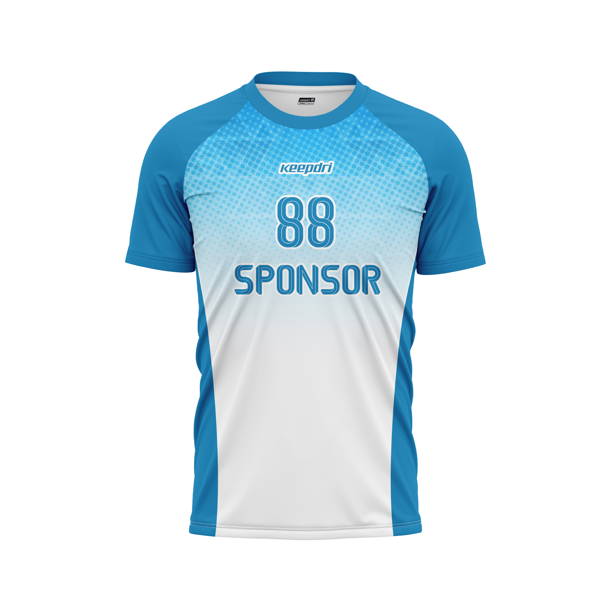 Custom Soccer Jersey - Triangle Gradient Pattern