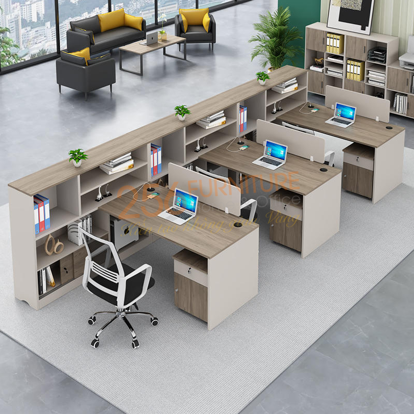 Cụm Bàn Làm Việc C3-B1542-H4 | Nội Thất Văn Phòng | Hotline: 0908 758 ...