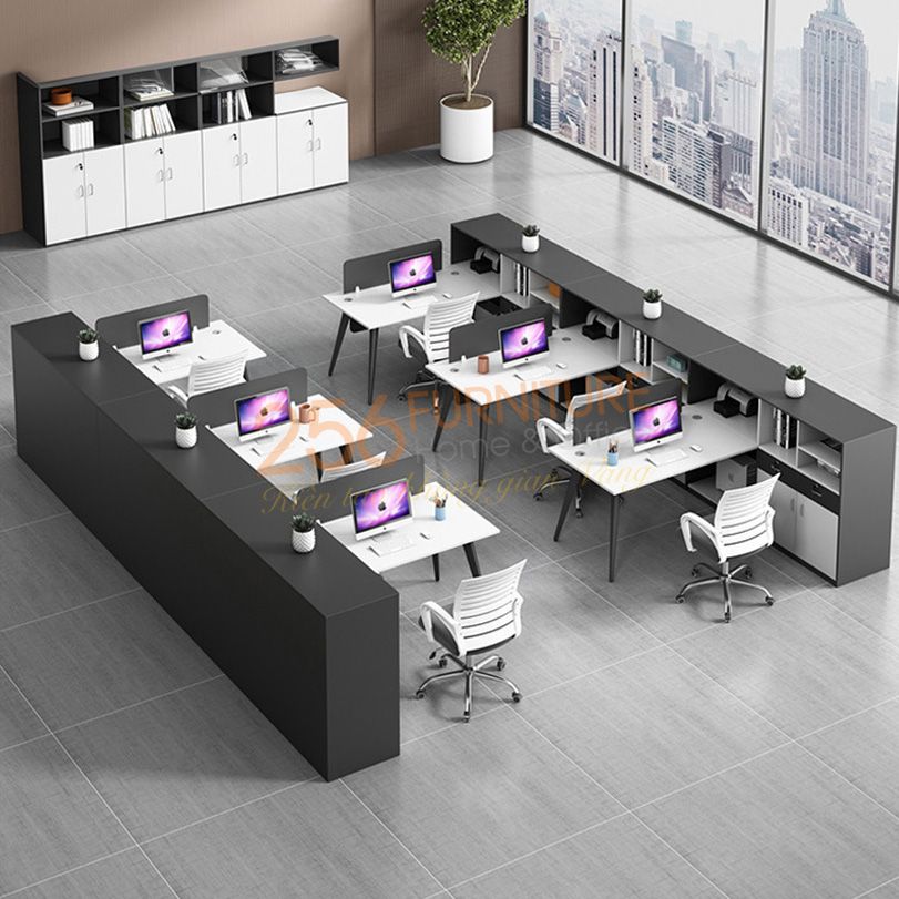 Cụm Bàn Làm Việc C3-B4215-H7 | Nội Thất Văn Phòng | Hotline: 0908 758 ...