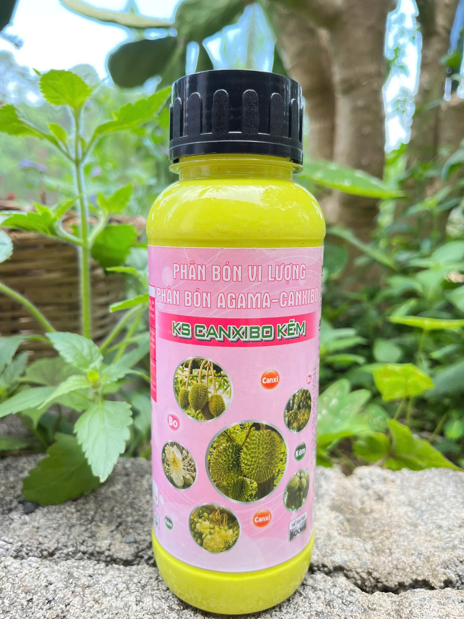 Phân bón lá CANXI BO KẼM (Chai 500ml) – Sakura Farm