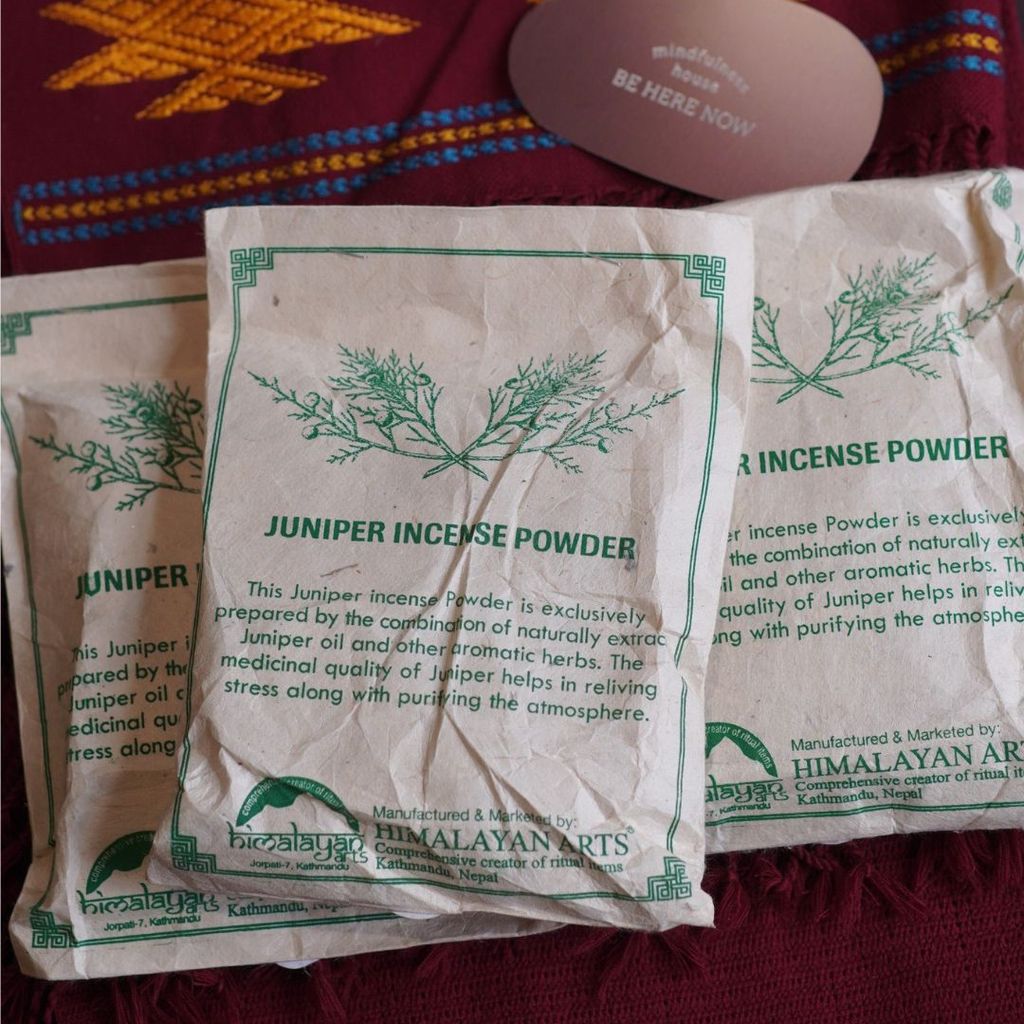 JUNIPER INCENSE POWDER – BE HERE NOW