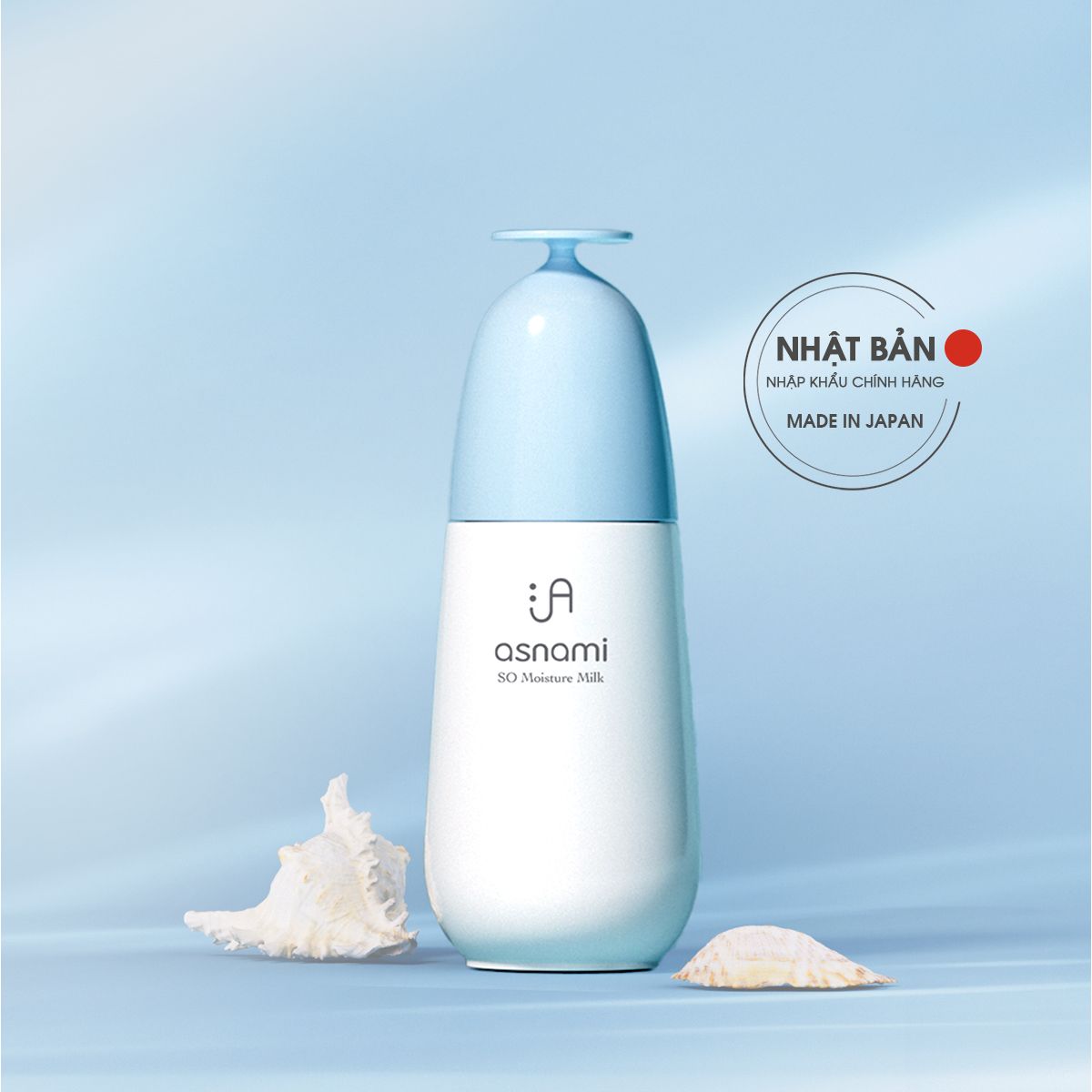 Toner dạng sữa cấp ẩm chuyên sâu asnami SO Moisture Milk 100ml
