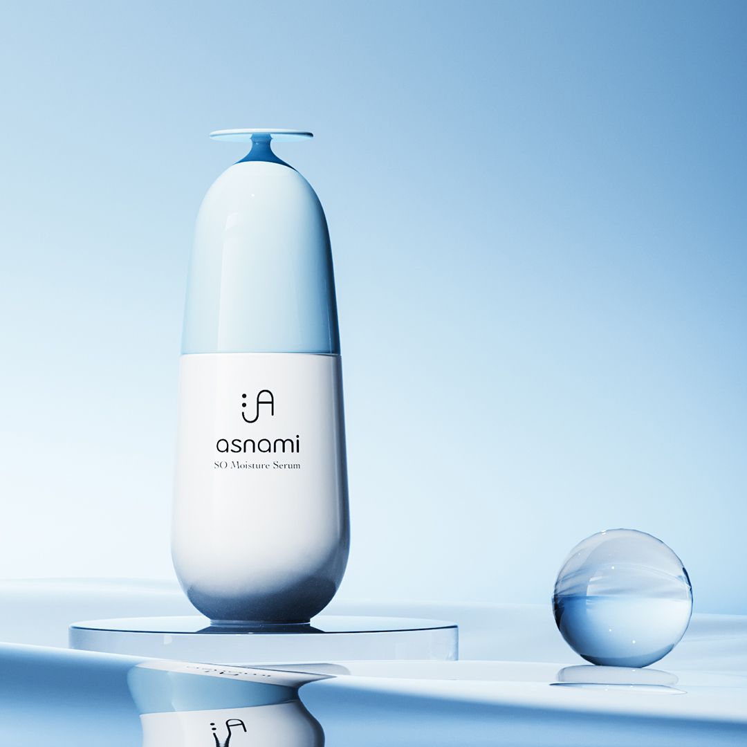 Serum dưỡng ẩm sâu, sáng bóng da asnami SO Moisture Serum 30ml