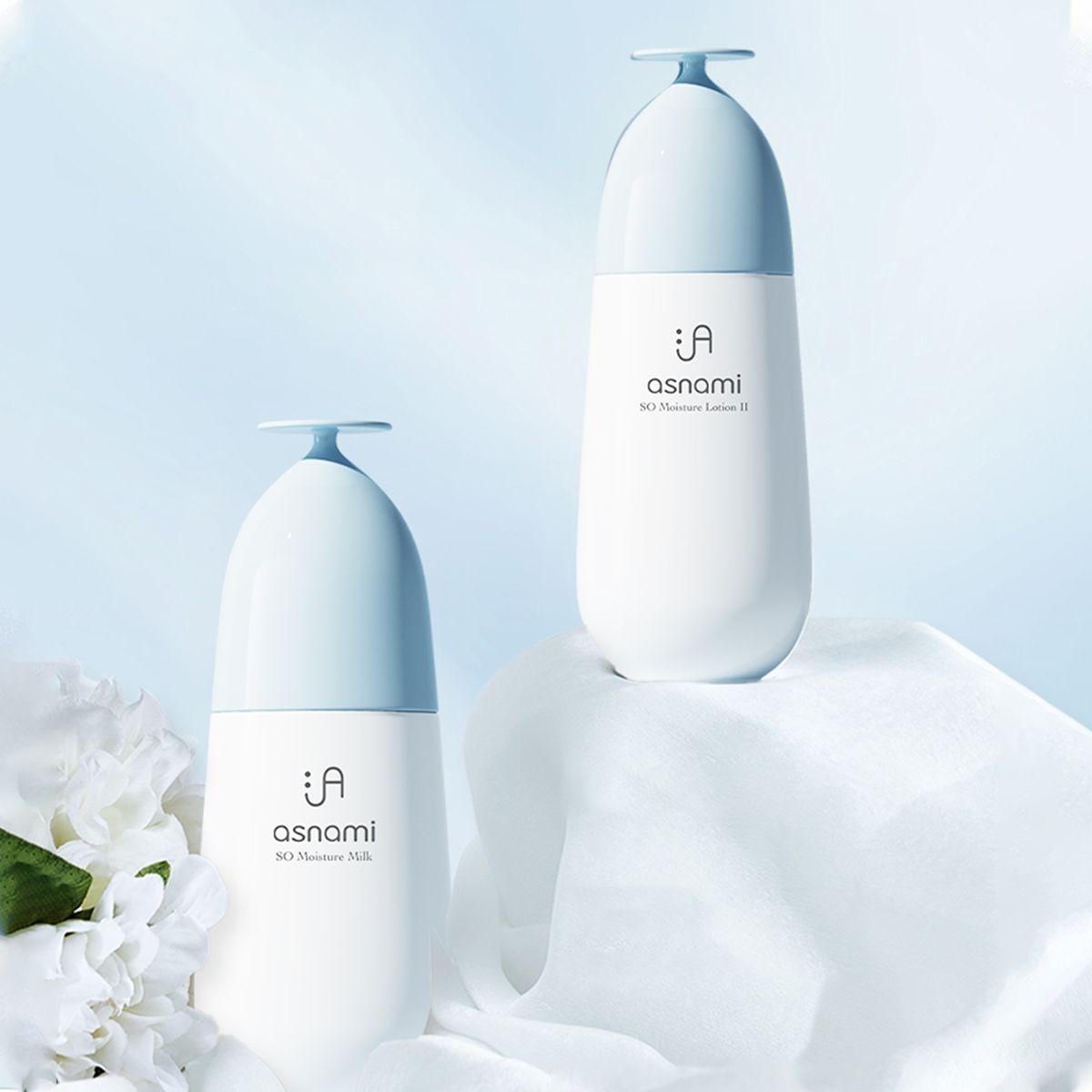 Combo Dưỡng ẩm asnami SO Moisture Milk 100ml & asnami SO Moisture Loti