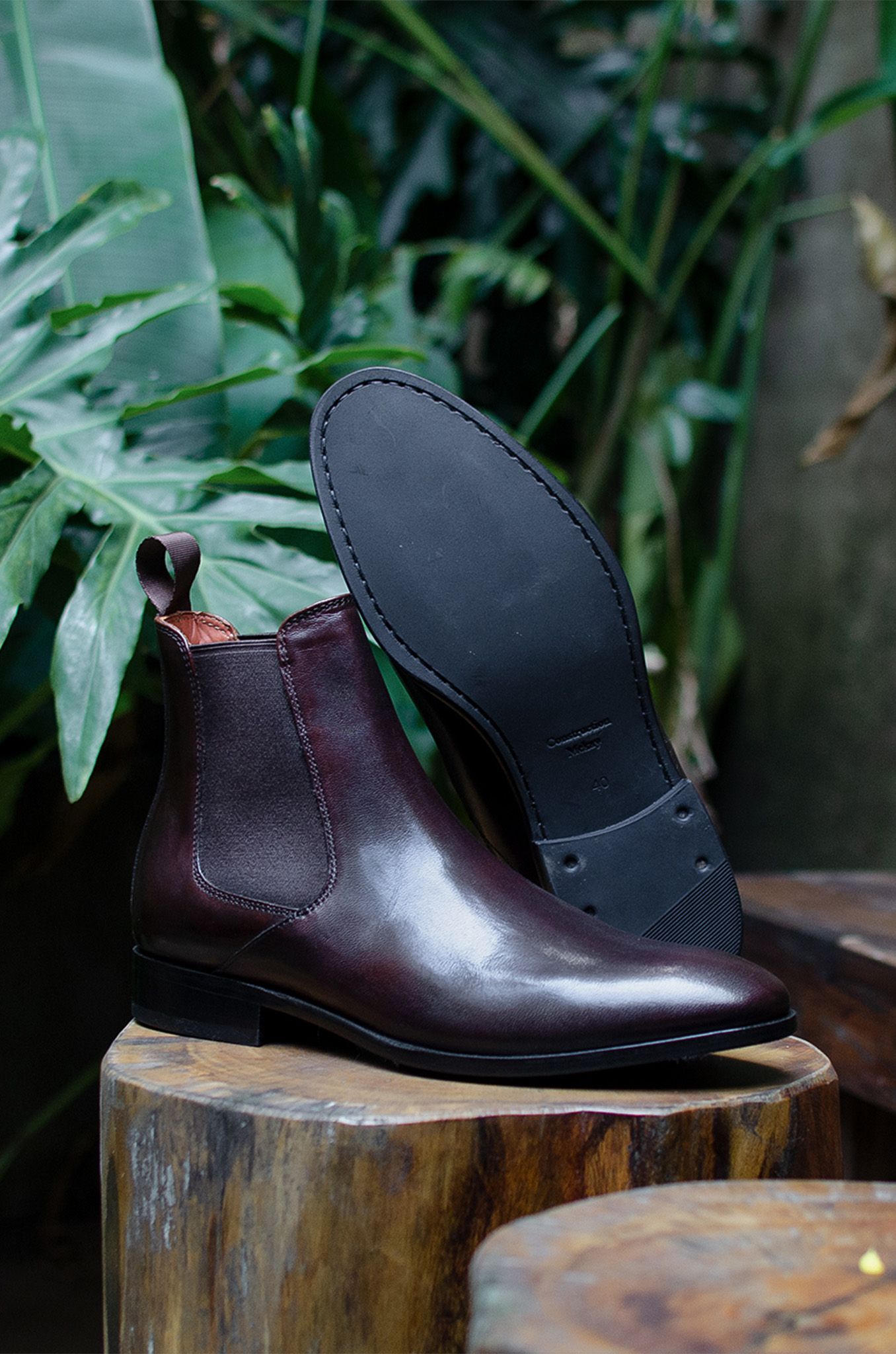Giày Chelsea Boot MANIVER– KNAR