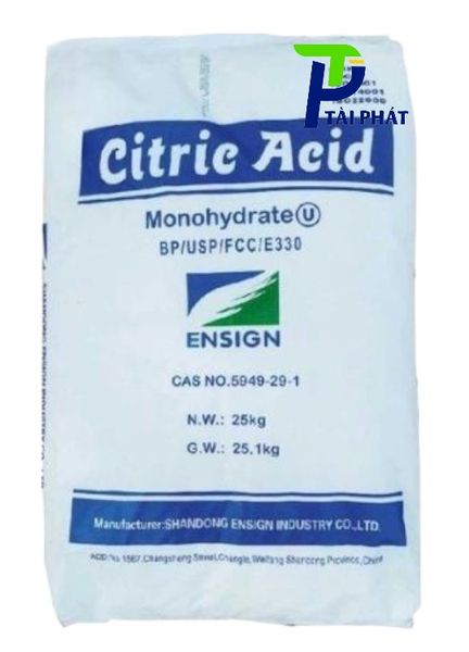Acid Citric 25Kg/Bao - Trung Quốc – TAIPHAT