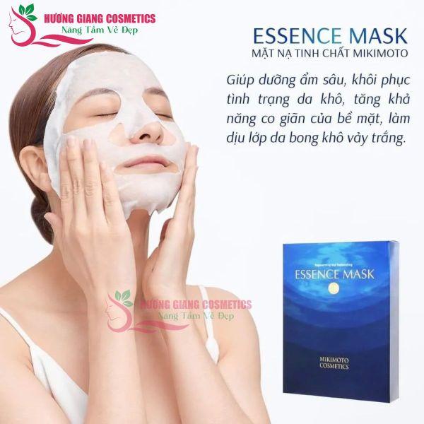 Mặt Nạ Essence Tinh Chất MIKIMOTO LX Nhật Bản (Hộp 6 Miếng)