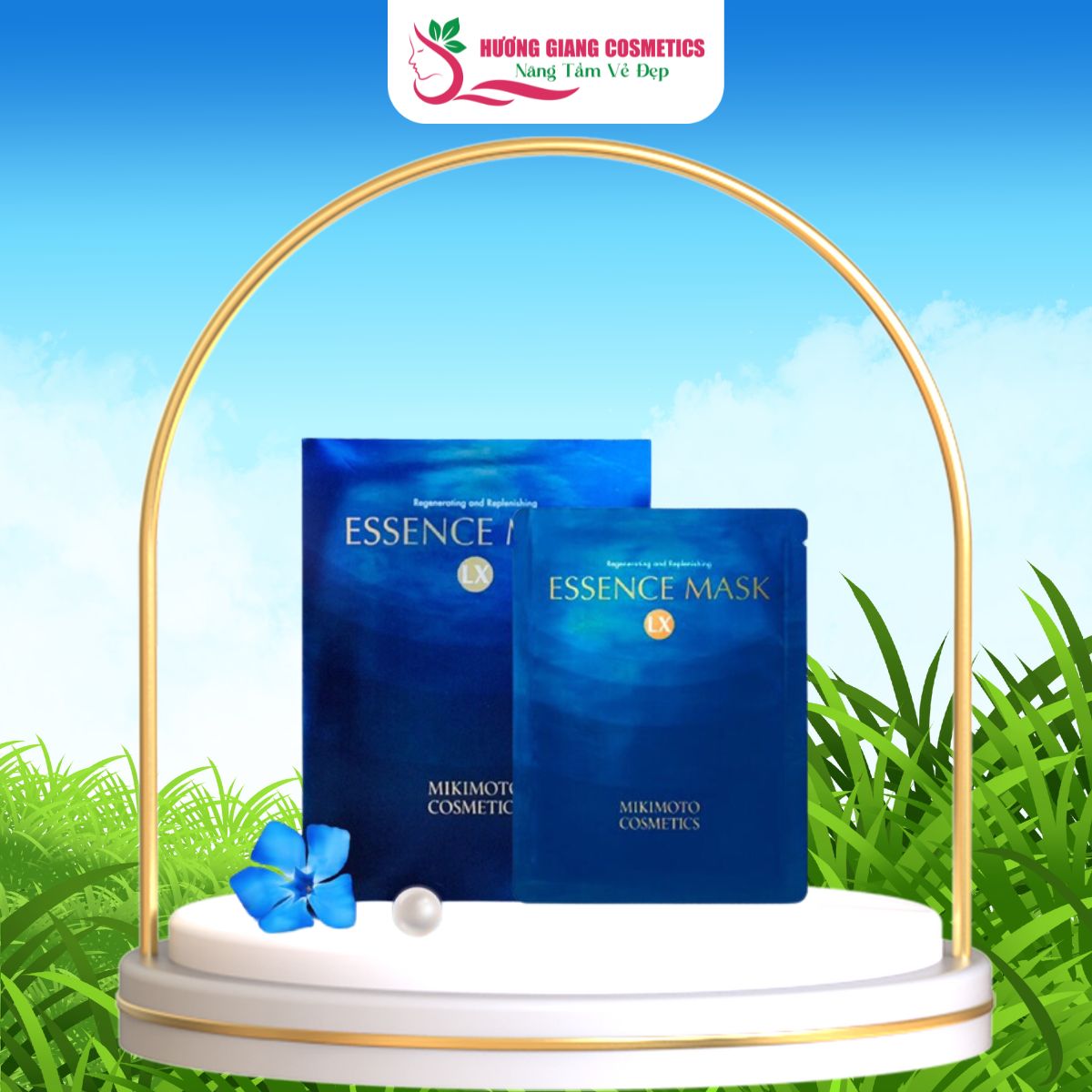 Mặt Nạ Essence Tinh Chất MIKIMOTO LX Nhật Bản (Hộp 6 Miếng)