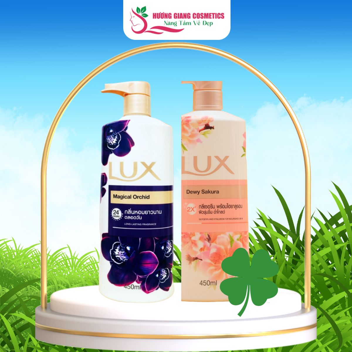 Sữa Tắm LUX Thái Lan Shower Cream Body Wash 450ml