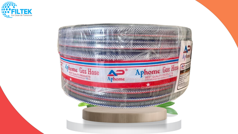 Dây dẫn Gas (LPG) Aphome Trắng Cam 30m – Filtek