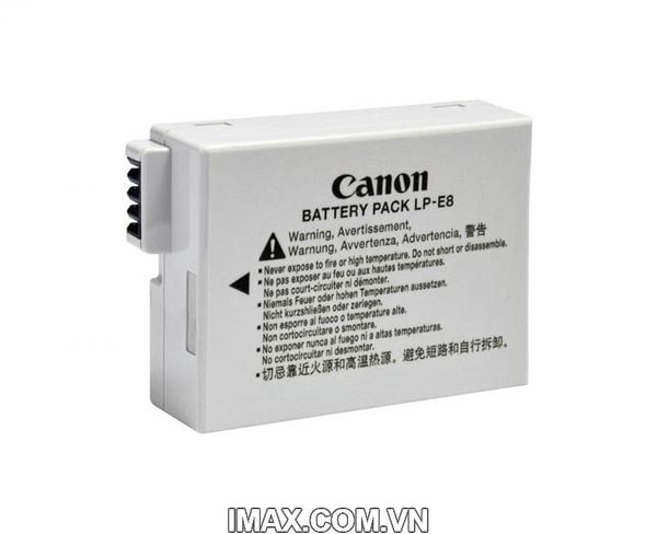Pin chính hãng Canon LP-E8 dùng cho Canon EOS 550D 600D 650D 700D, Reb ...