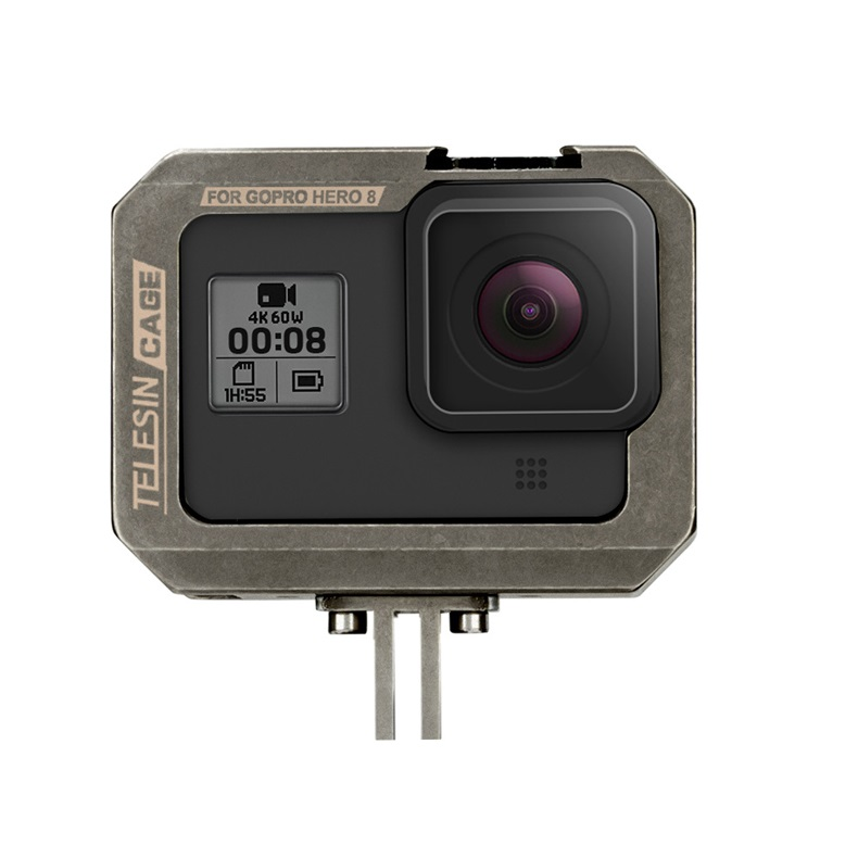 Khung kim loại Telesin Gopro Hero 8 có Filter, gài đèn – iMax.com.vn