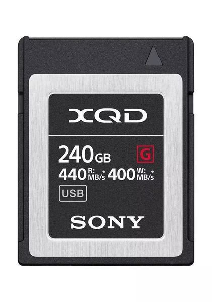Thẻ nhớ XQD Sony 440/400 MB/s Dòng G 240GB: – iMax.com.vn