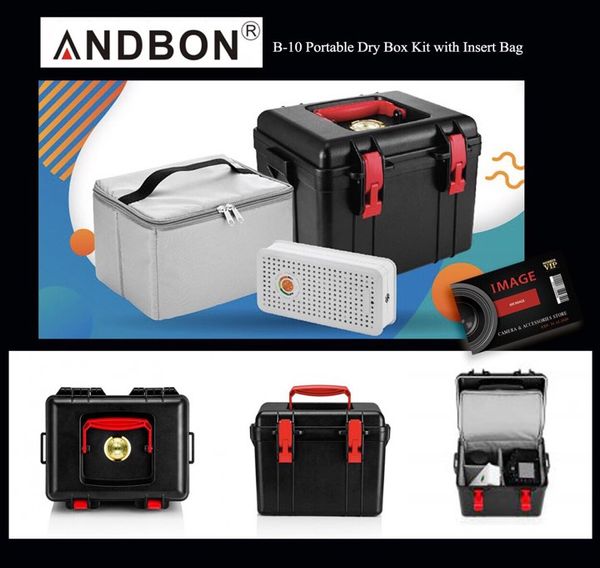 Hộp chống ẩm di động Andbon B10 Plus, có chống sốc – iMax.com.vn