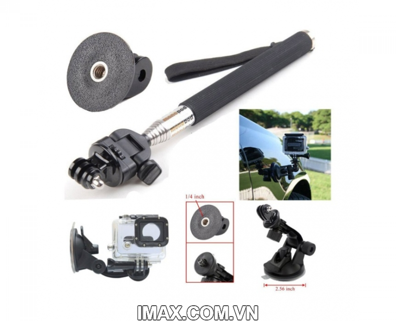 Bộ Phụ kiện Gopro 15 món – iMax.com.vn