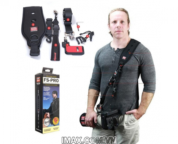 Dây đeo máy ảnh Carry Speed FS-Pro thao tác nhanh – iMax.com.vn