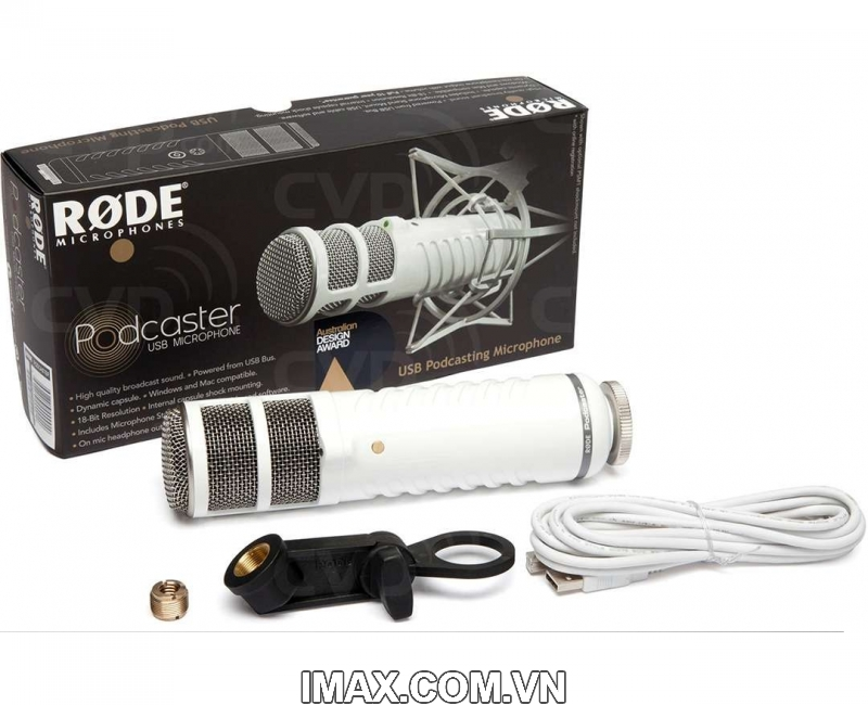 Micro thu âm RODE Podcaster USB Dynamic – iMax.com.vn