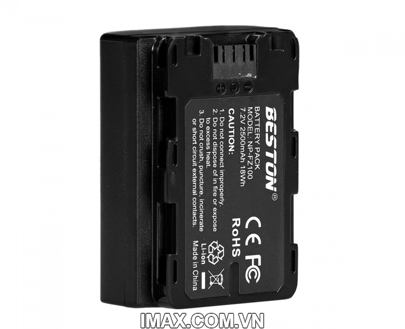 Pin máy ảnh Beston for Sony NP-FZ100 2500mah – iMax.com.vn