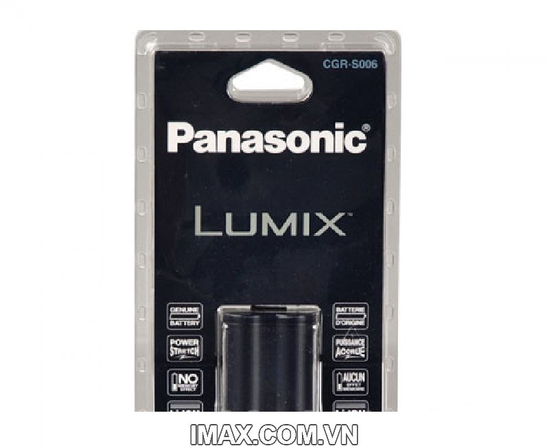 Pin máy ảnh Panasonic CGA-S006 / DMW-BMA7, Dung lượng cao – iMax.com.vn