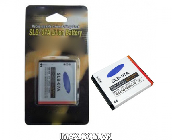 Pin máy ảnh Samsung SLB-07A, Dung lượng cao – iMax.com.vn
