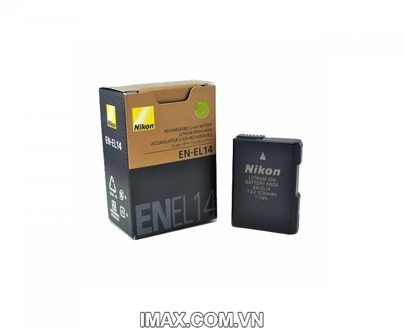 Pin Nikon EN-EL14, Dung lượng cao – iMax.com.vn