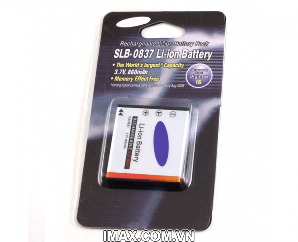 Pin SAMSUNG SLB-0837B, Dung lượng cao – iMax.com.vn