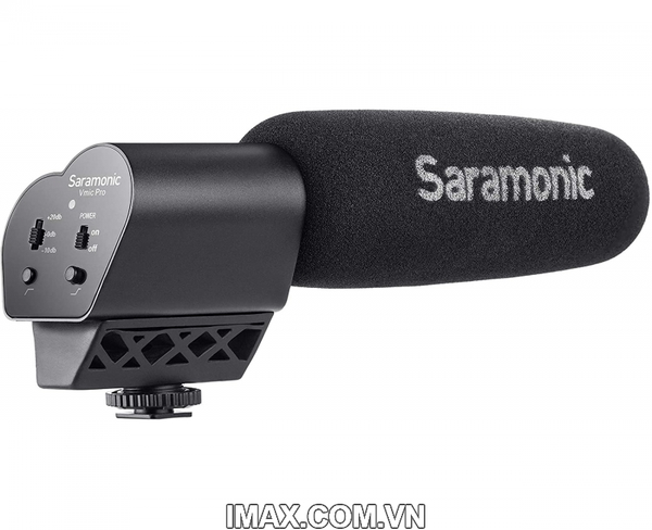 Microphone Saramonic VMIC PRO cho máy ảnh DSLR hỗ trợ quay phim chuyên ...