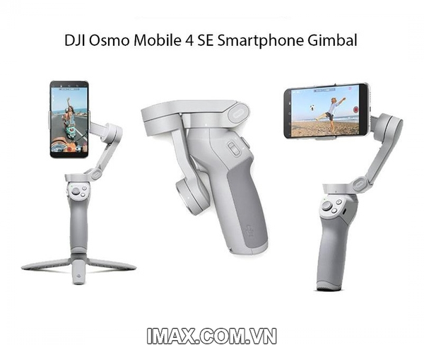 Tay cầm chống rung cho điện thoại DJI OM 4 SE, Chính hãng – iMax.com.vn