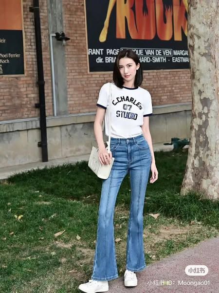 Quần Jean có gân – Chester Charles