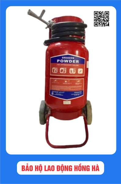 Bình chữa cháy xe đẩy bột ABC - 35Kg