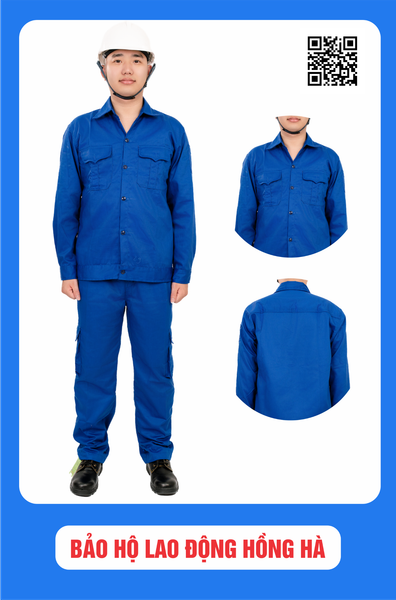 Bộ Quần áo Công nhân xanh