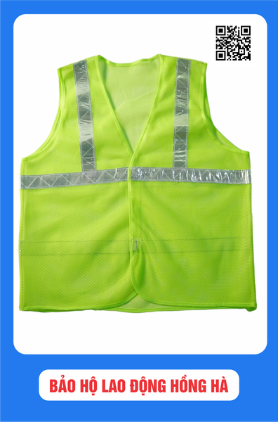 Áo lưới phản quang Vàng