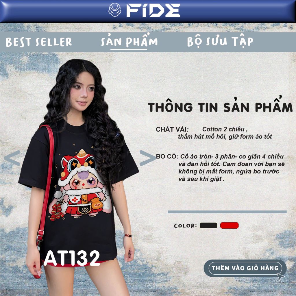 Áo thun FIDE Baby Three phông unisex form rộng local brand nam nữ cổ t