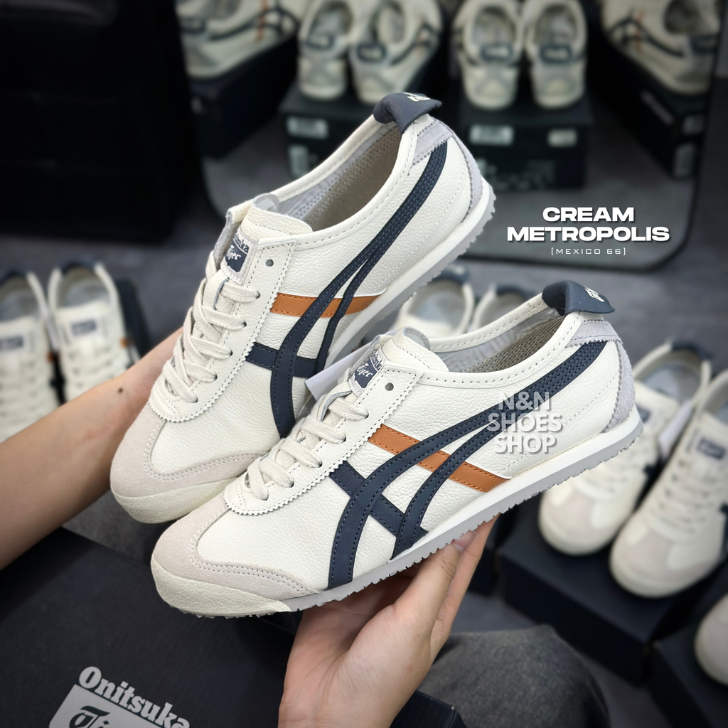 N&N Shoes Shop | Giày Onitsuka Tiger Mexico 66 Cream Metropolis ...