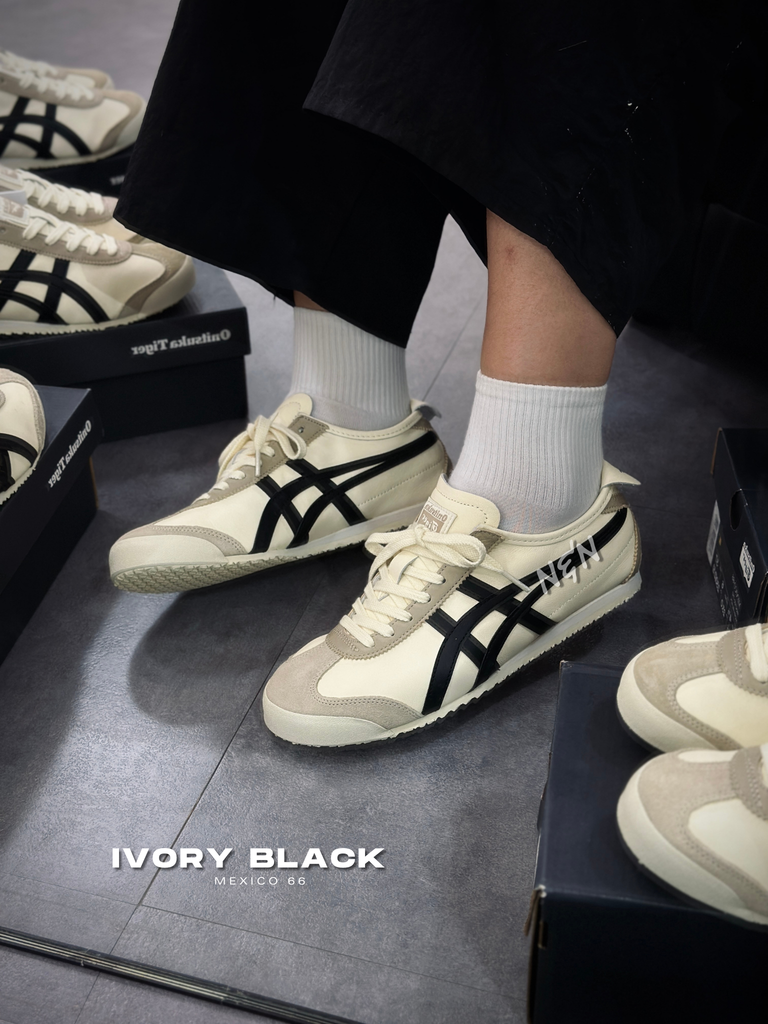 N&N Shoes Shop | Giày Onitsuka Tiger Mexico 66 Ivory Black 1183C102.752