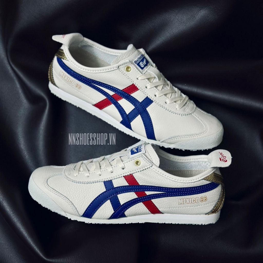 N&N Shoes Shop | Giày Onitsuka Tiger Mexico 66 White Dark Blue 1183B511.100