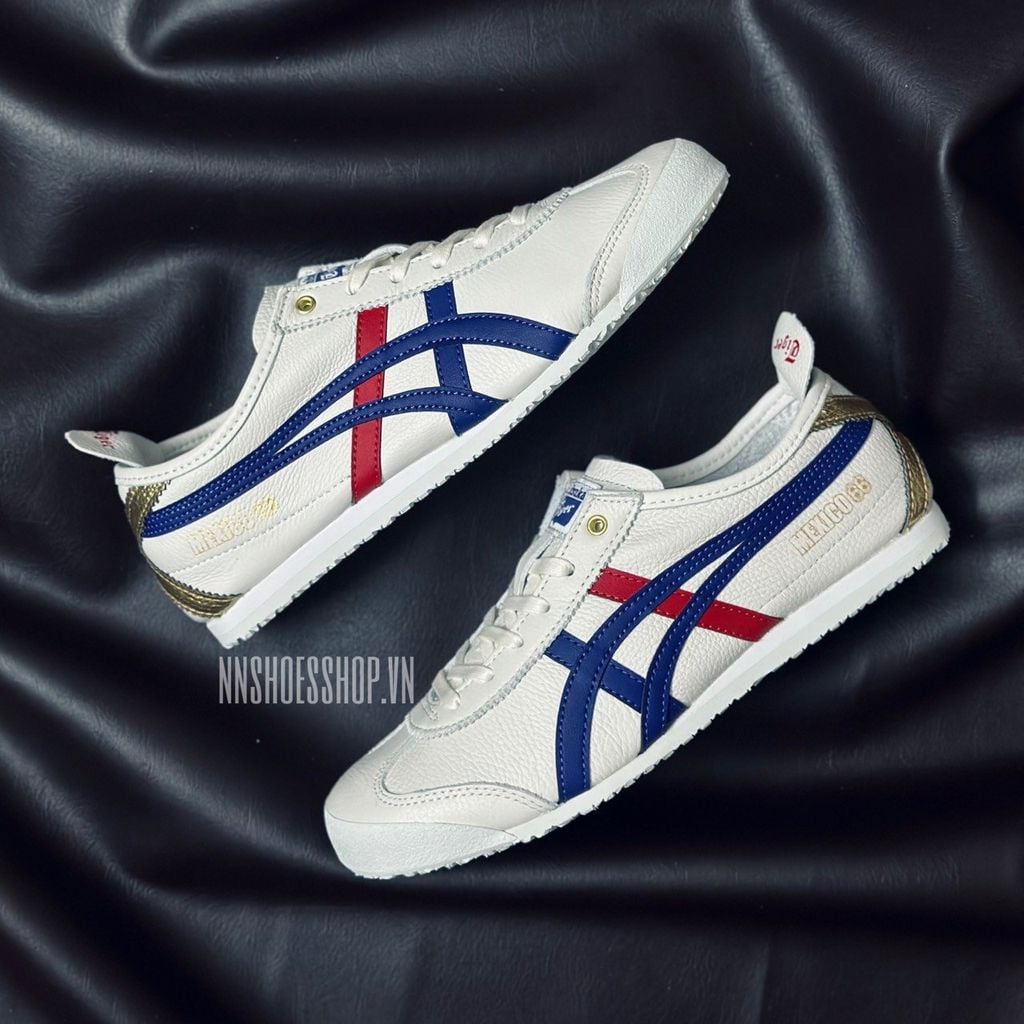 N&N Shoes Shop | Giày Onitsuka Tiger Mexico 66 White Dark Blue 1183B511.100