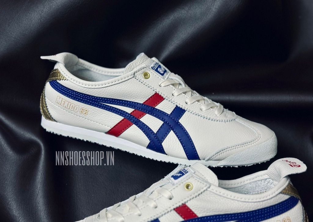 N&N Shoes Shop | Giày Onitsuka Tiger Mexico 66 White Dark Blue 1183B511.100