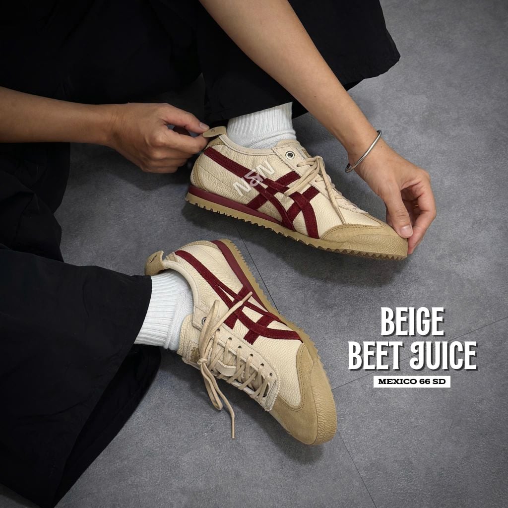 N&N Shoes Shop | Giày Onitsuka Tiger Mexico 66 VIN SD Beige Beet Juice ...