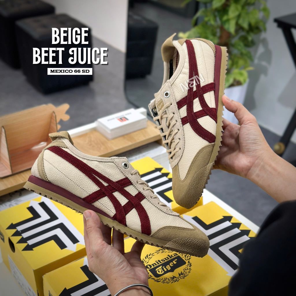 N&N Shoes Shop | Giày Onitsuka Tiger Mexico 66 VIN SD Beige Beet Juice ...
