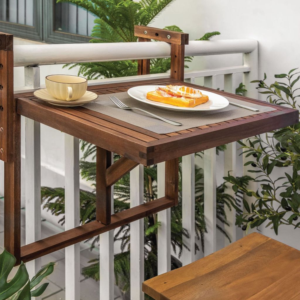 Bàn Gắn Lan Can Flora – Flora Edge Table – Adam & Home