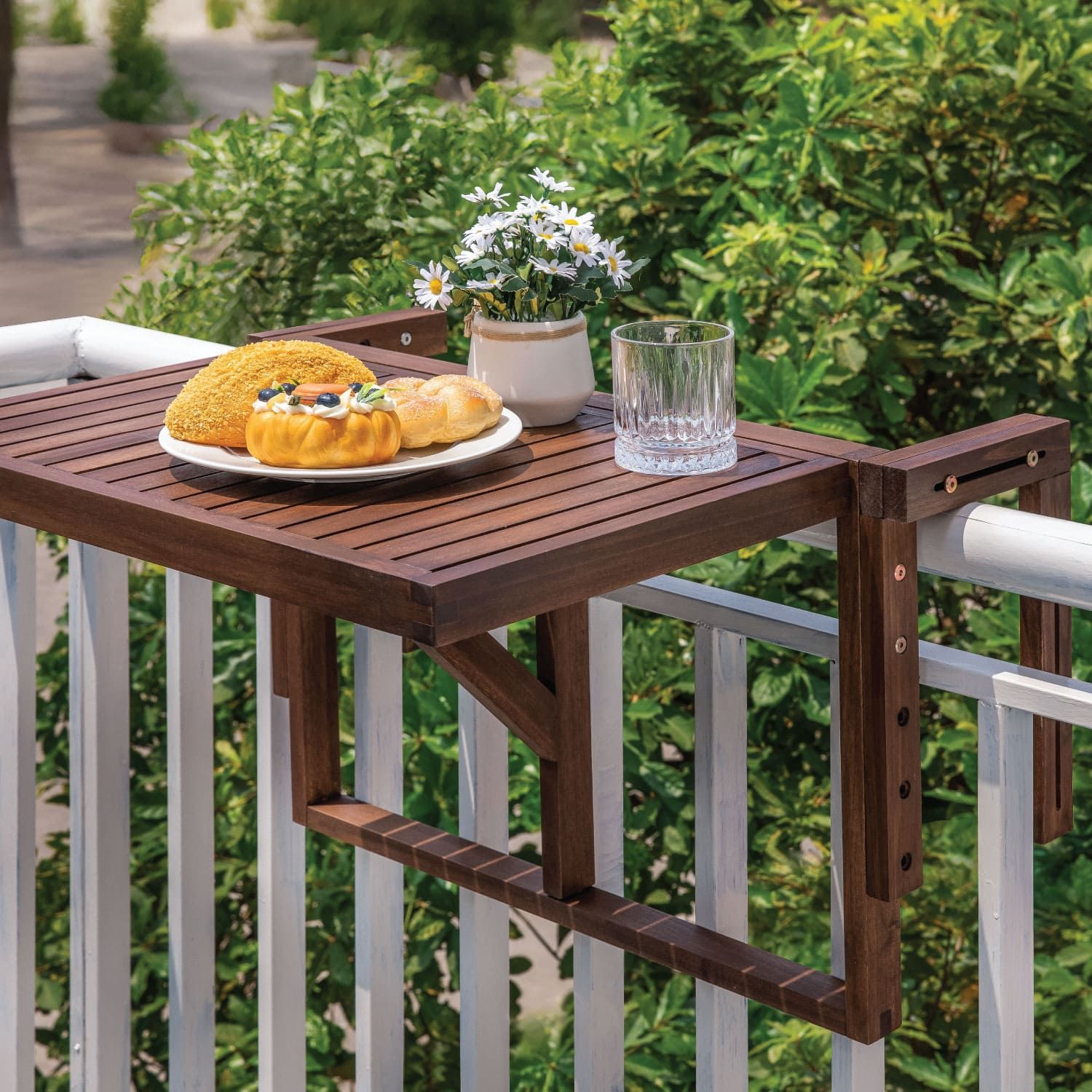 Bàn Gắn Lan Can Flora – Flora Edge Table – Adam & Home