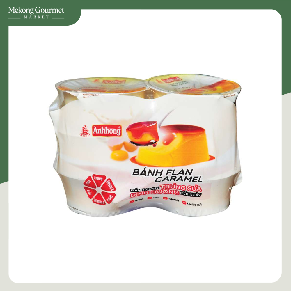 Bánh flan Ánh Hồng 54g – MekongGourmet