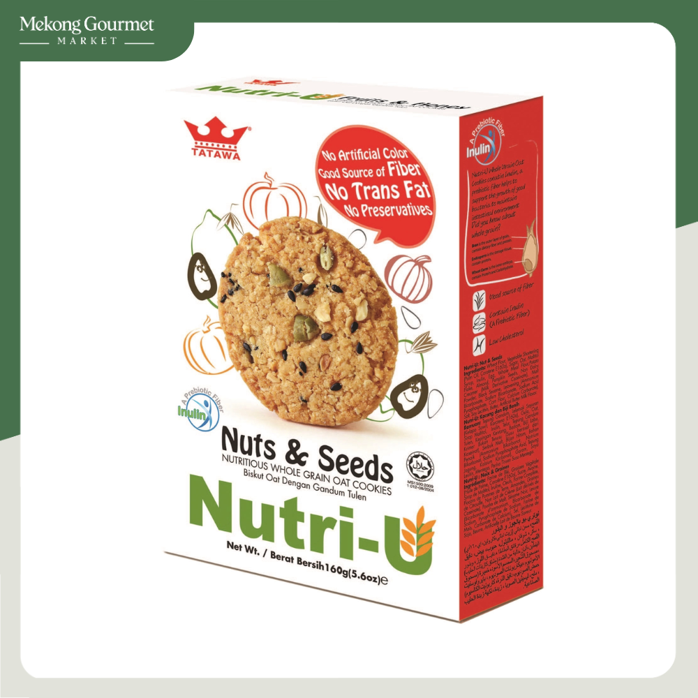Bánh Nut & Seeds Nutri-U 160g – MekongGourmet