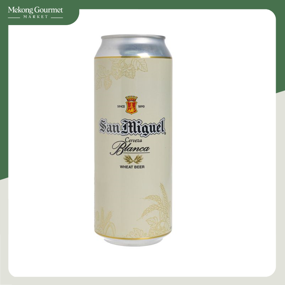 Bia Cerveza Blanca San Miguel 490ml – MekongGourmet